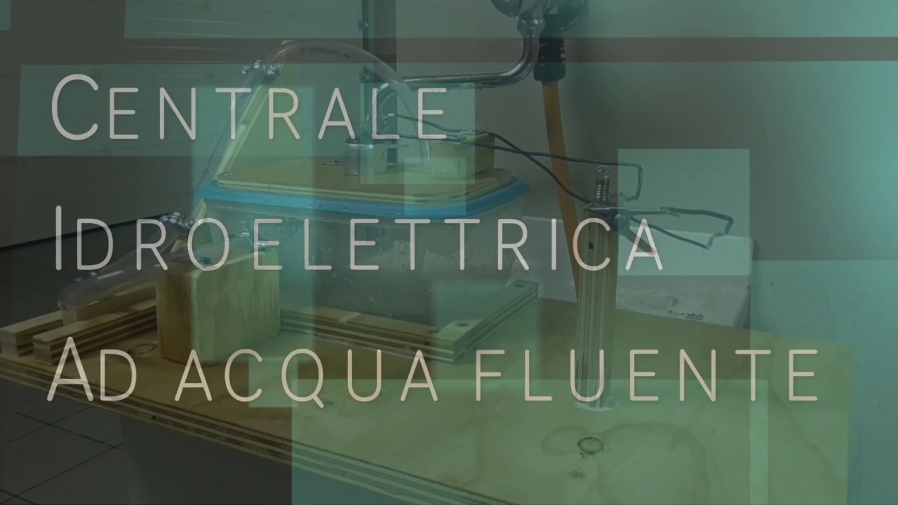 Centrale elettrica ad acqua fluente - YouTube