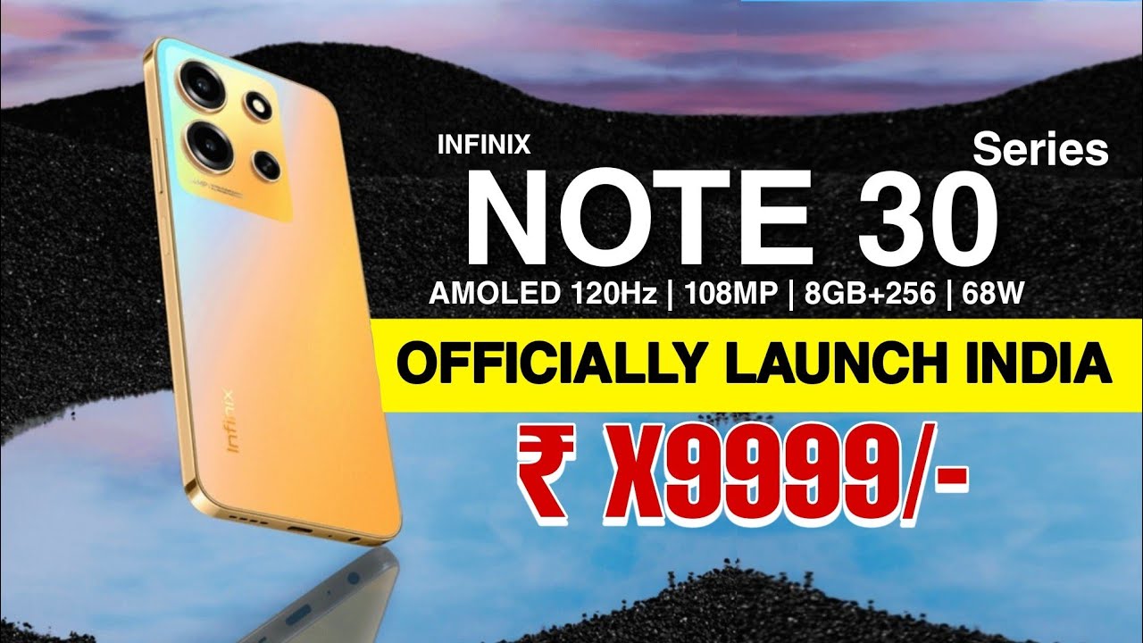 Infinix NOTE 30 Launch Officially Confirmed in India 🔥 First Look ...