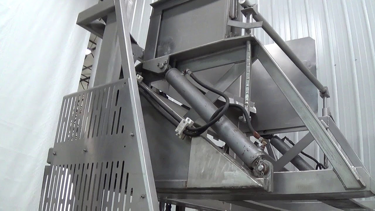 C7632 MTC High Lift Vat Dumper SIGMA Equipment - YouTube