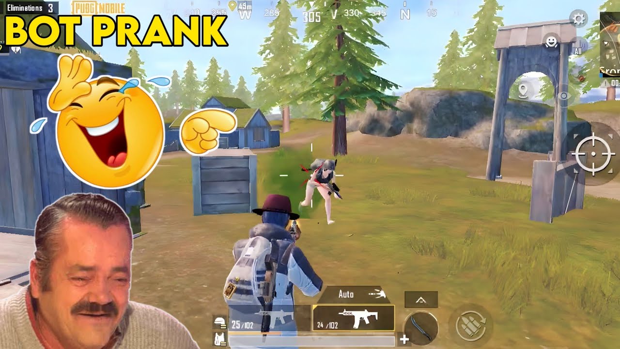 Funniest Bot Prank Ever 😅 | Bot Prank on Pro Players 😂 - TopiBaaz Yt ...