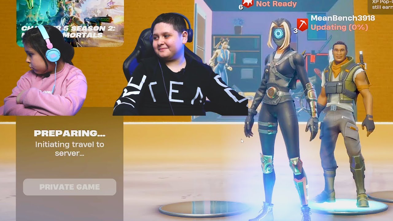 Maria vs Mihai in Fortnite Youtuber Boxfights ! Vezi cine castiga ...