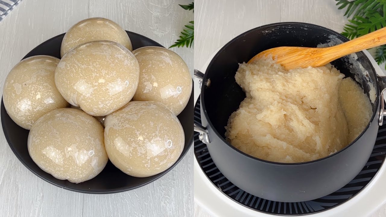 How To Make Eba | Garri 3 Easy Ways - YouTube