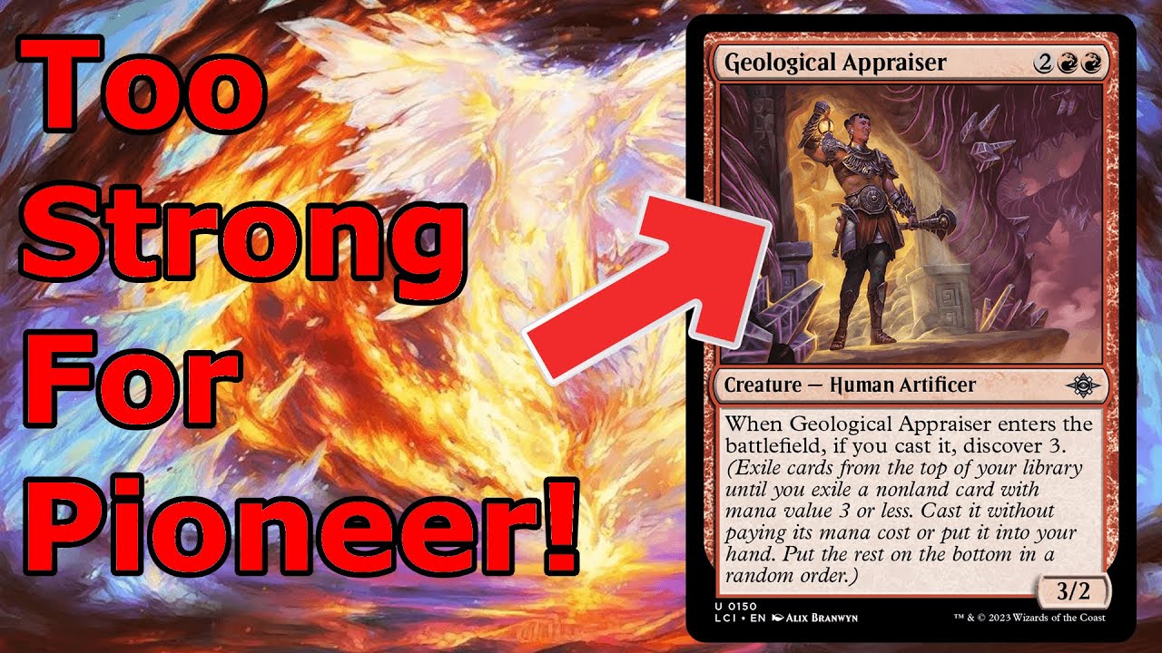 THIS DECK IS TOO FAST FOR PIONEER! Geological Appraiser Discover Combo ...