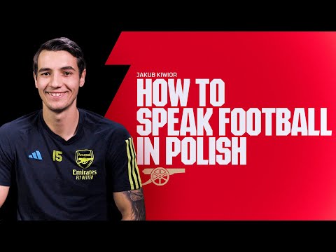 How to speak football in Polish with Jakub Kiwior 🇵🇱