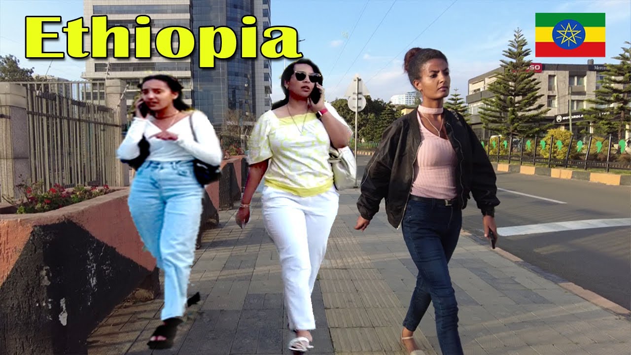 Addis Ababa Walking Tour (#353) Sarbet AU, 🇪🇹 Ethiopia [4K] - YouTube