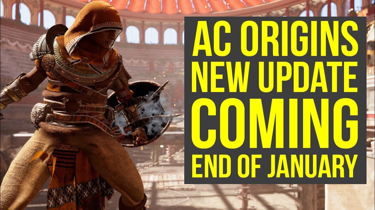 Assassin's Creed Origins DLC New Update COMING REAL SOON To Improve ...