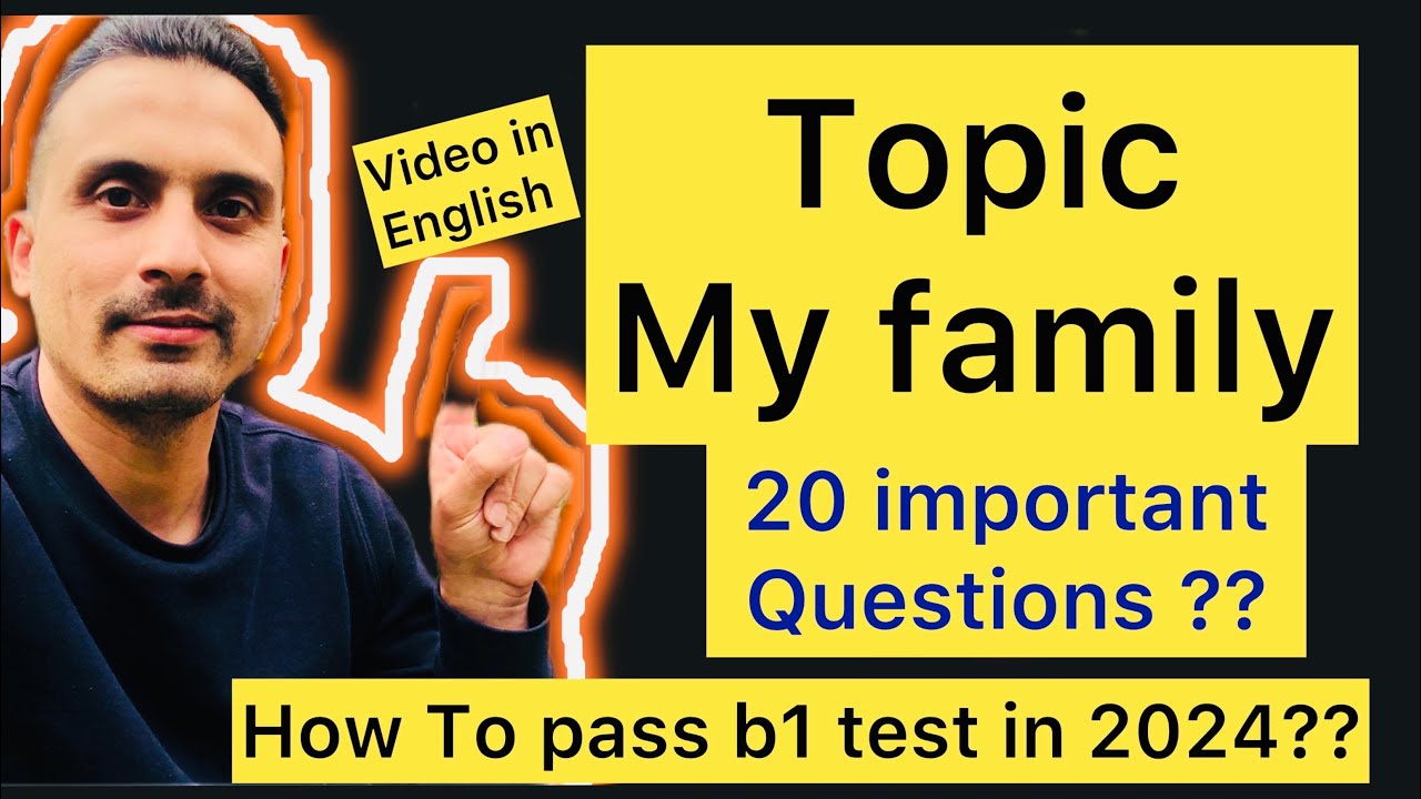 b1 test trinity college uk 2024 | my family questions |#b1test #uk ...