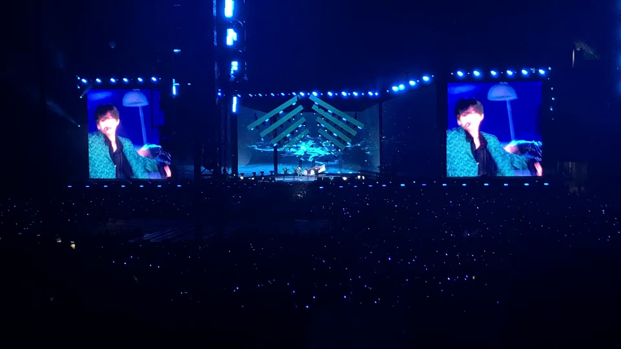 BTS - SINGULARITY AND FAKE LOVE LIVE AT ROSE BOWL DAY 2 - YouTube