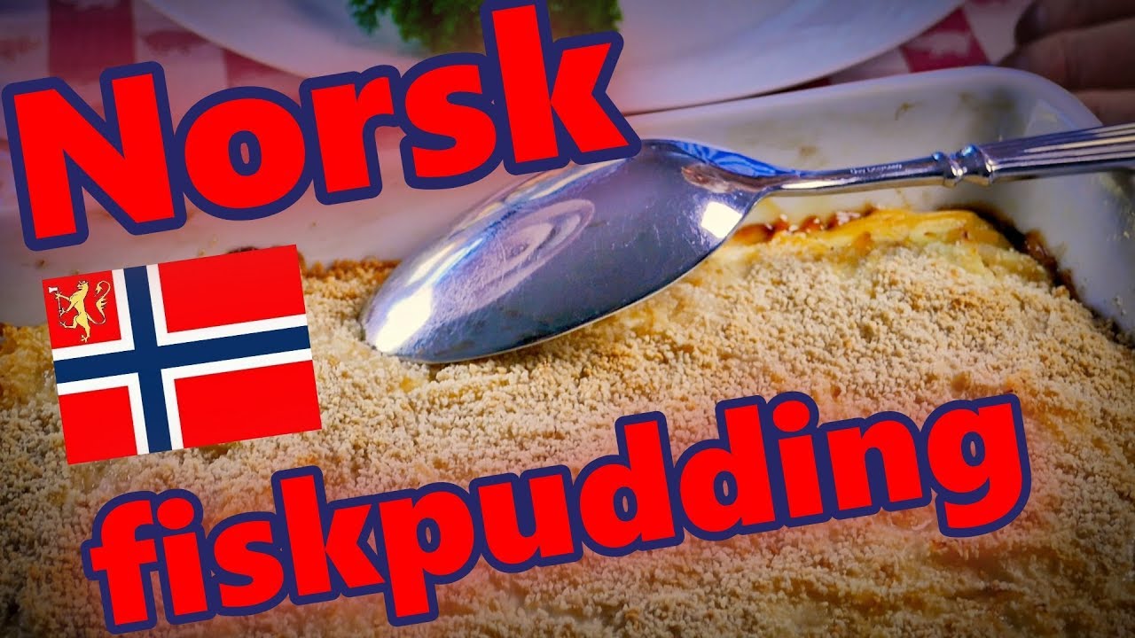 Norsk fiskpudding - YouTube