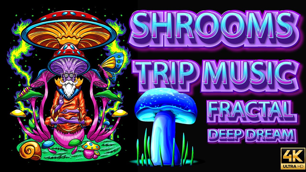 Psilocybin Wonderland Magic Forest Fractal Deepdream, Magic Mushroms 4k ...