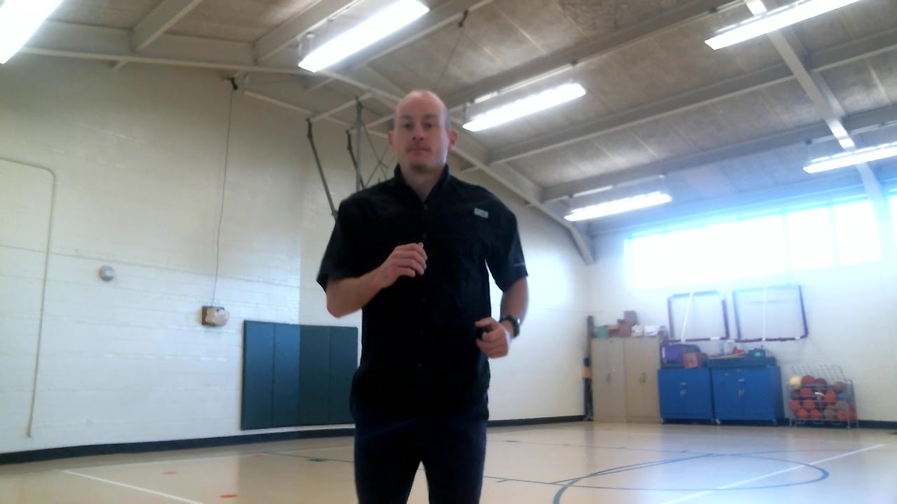 Jogging Running in Place Warmup - Exercise Movement Cardio ...