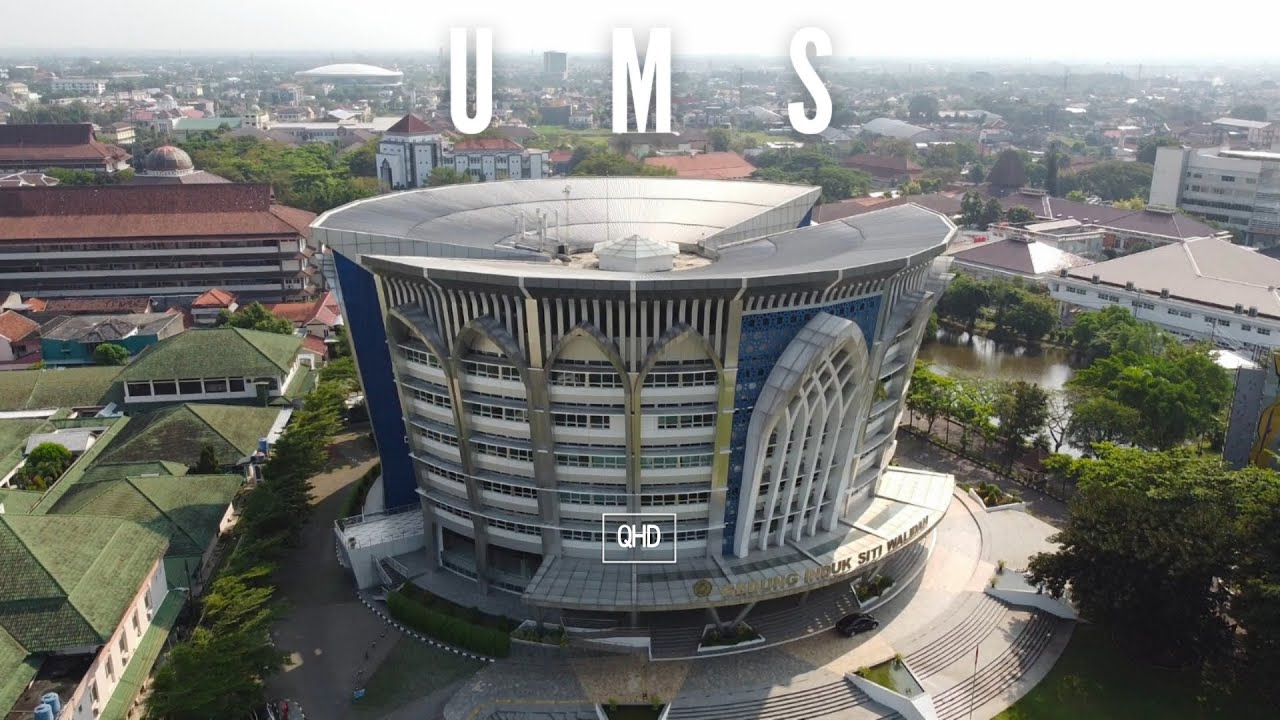Universitas Muhammadiyah Surakarta | Drone View 2021 | UMS | Gedung ...