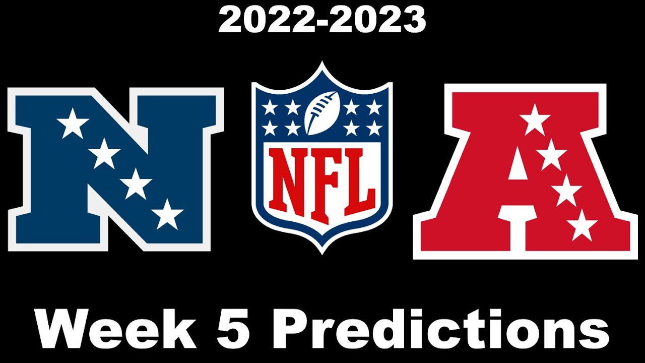 NFL Week 5 Predictions 2022! Predicting Every Matchup - YouTube