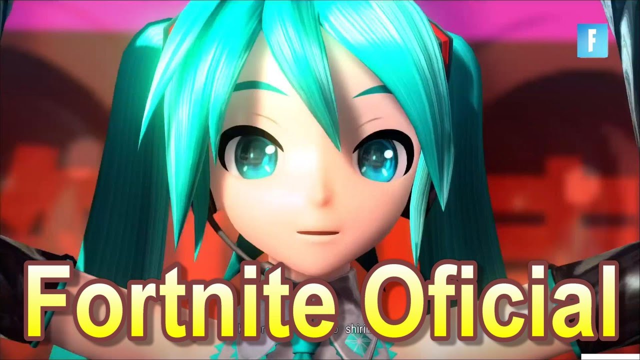 Hatsune Miku Collaboration's Fortnite Festival Official - YouTube