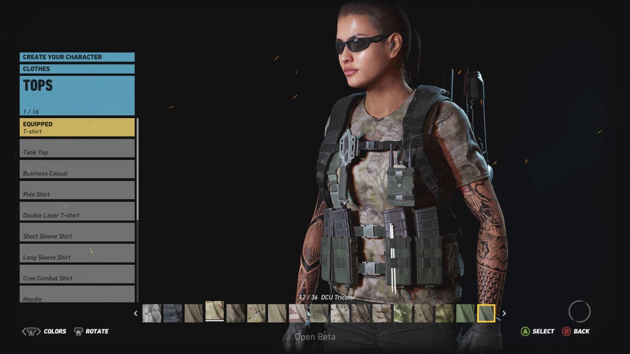 Ghost Recon Wildlands Character creation - YouTube