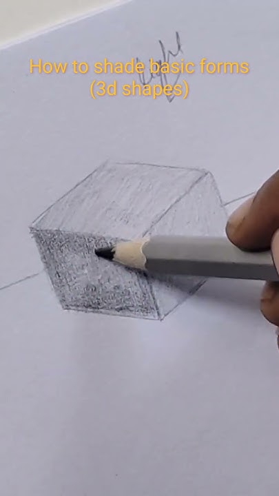 How to shade basic forms (3d shapes)ll #arttutorial - YouTube