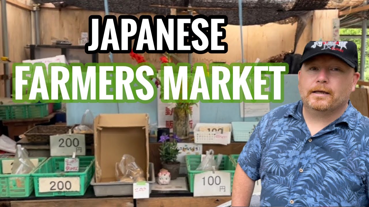 Japanese Organic Farmers Market - YouTube