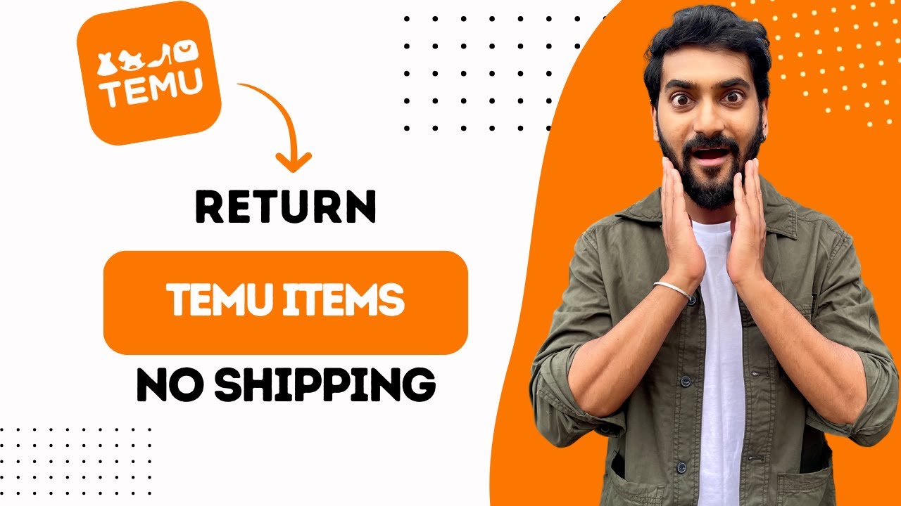 How To Return Temu Items Without Shipping (Best Method) - YouTube