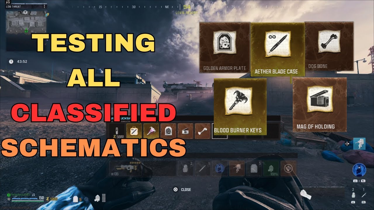 Reviewing and Testing the Classified Schematics-MW3 Zombies!!! - YouTube