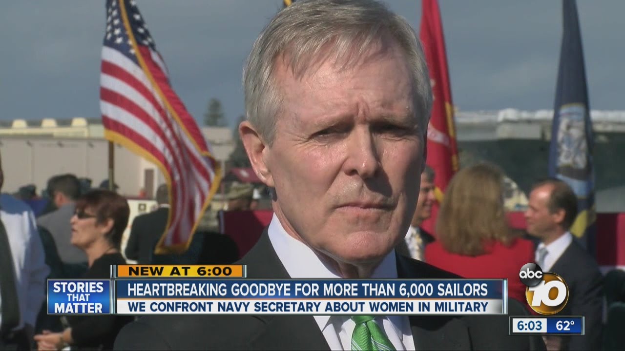 Navy Secretary Ray Mabus reacts to congressman's call for him to step ...