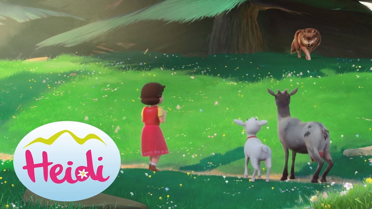 🏔🌼🌷Heidi und die Ziegen in Gefahr - Heidi🏔🌼🌷 - YouTube