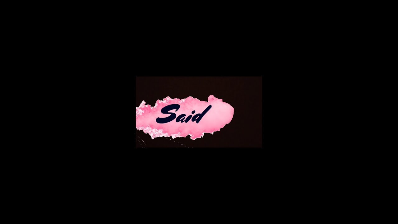 Said - Runtown ft Nasty C(Limitless🔥) - YouTube