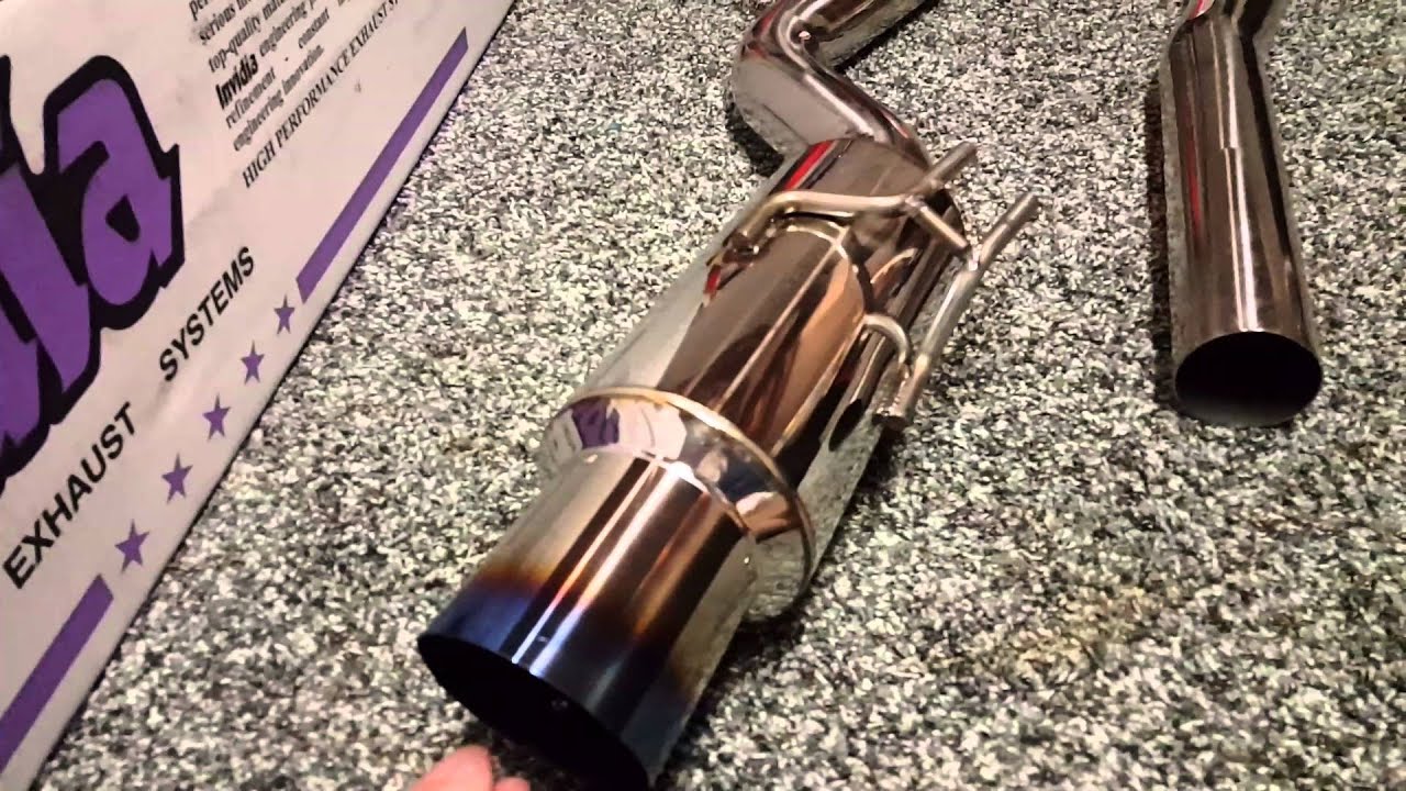 Evo X invidia N1 unboxing 2/20/2016 - YouTube