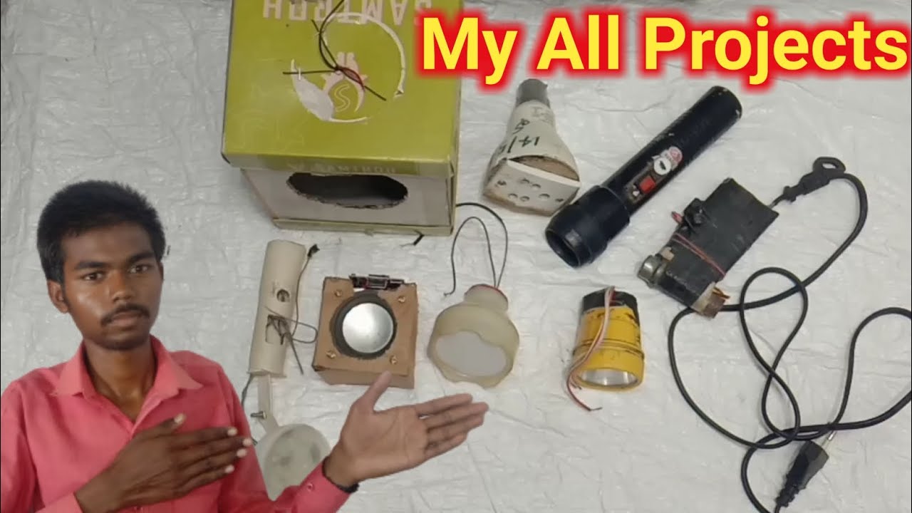My All Projects | मेरे सभी Projects Samar Experiment | New Project ...