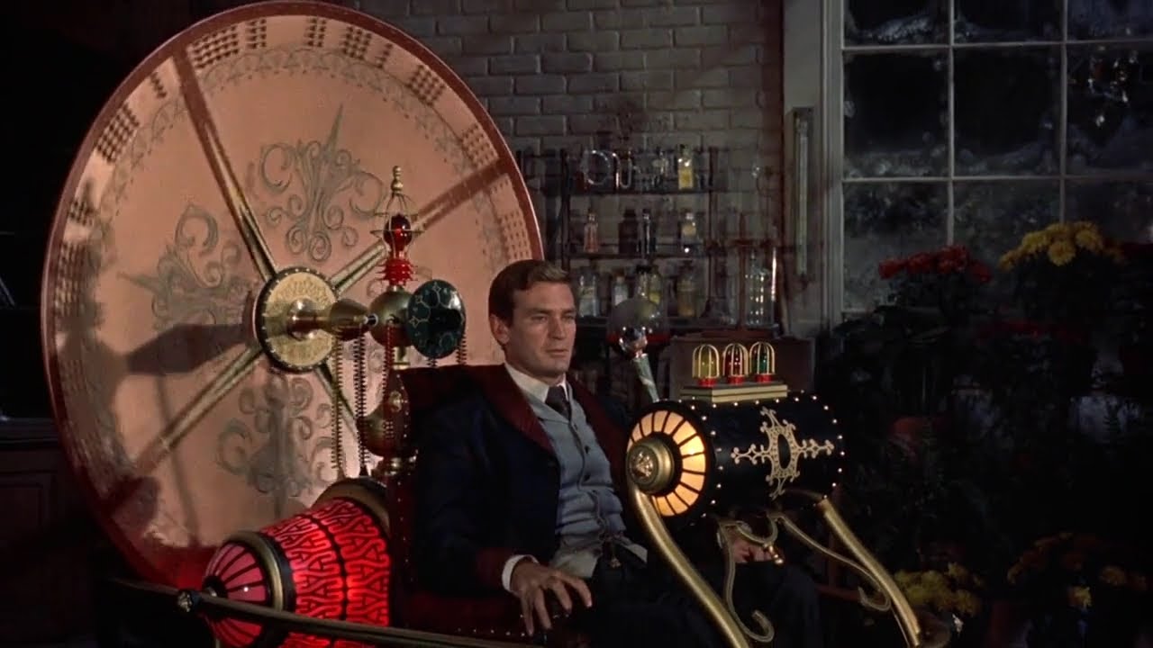 The Time Machine (1960) Rod Taylor Alan Young Yvette Mimieux Sebastian ...