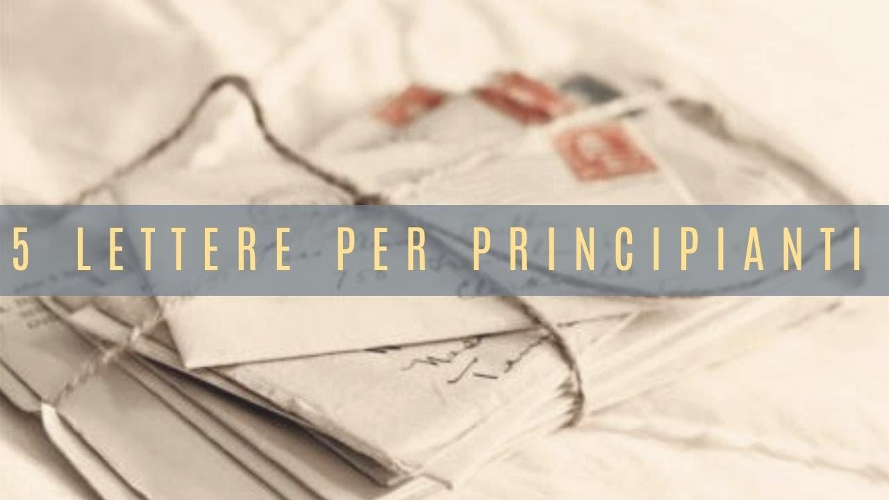 5 texts for beginners in Italian - YouTube