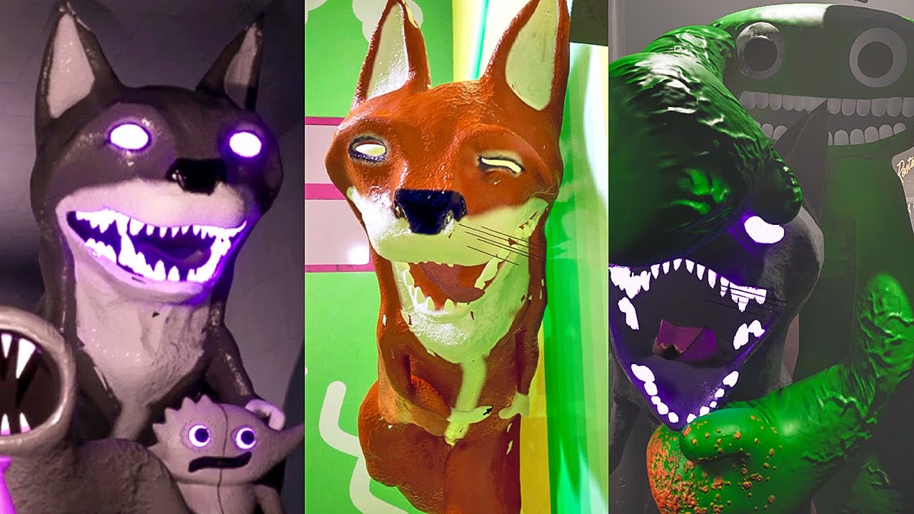 Garten of Banban 1-7 - KITTYSAURUS BOSS FIGHT and SCENES in THIRD ...