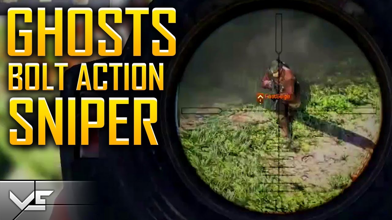 Ghosts L115 Bolt Action Sniper Multiplayer Gameplay - YouTube