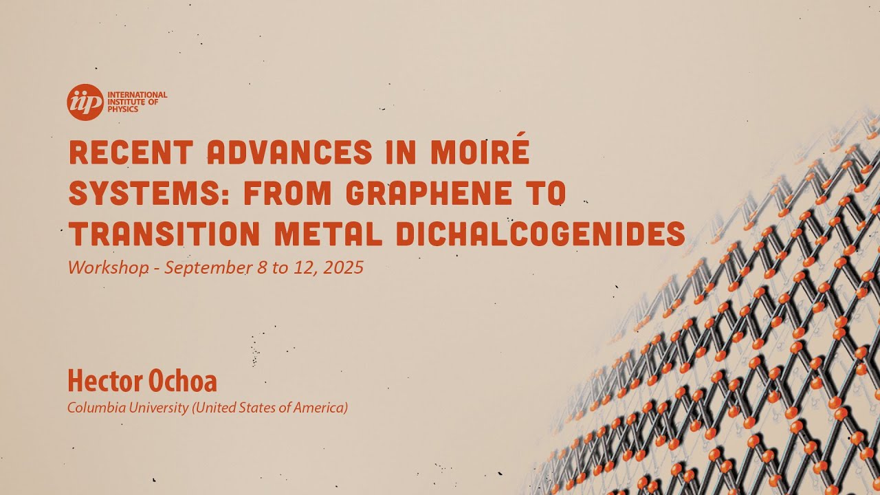 Hector Ochoa - Moiré phonons, phasons, and a twisted response to light ...