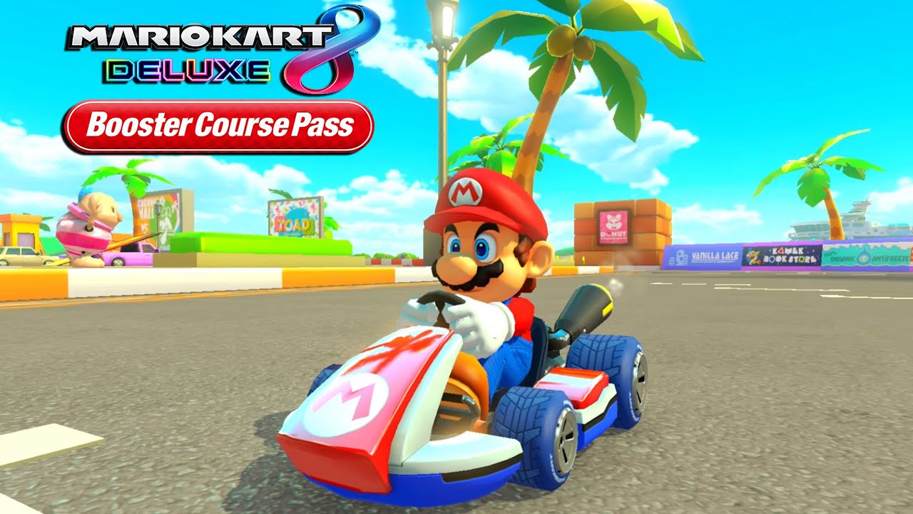 Mario Kart 8 DLC Online Races! 200cc (HARD CPU) Feat. Nintendo Titan ...