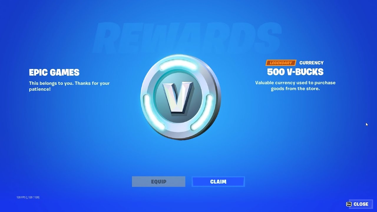 Who got 500 vbucks for FREE? 😂 - YouTube