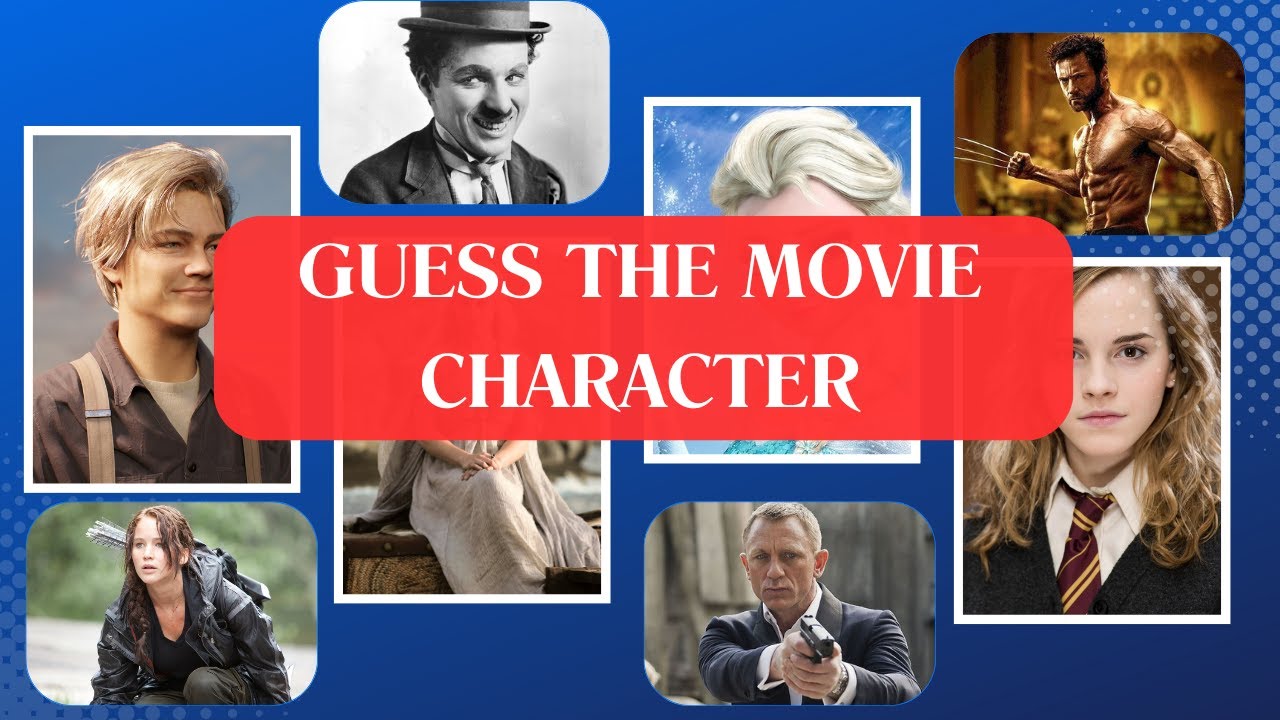 Guess the movie character #1 | GUESSING - YouTube