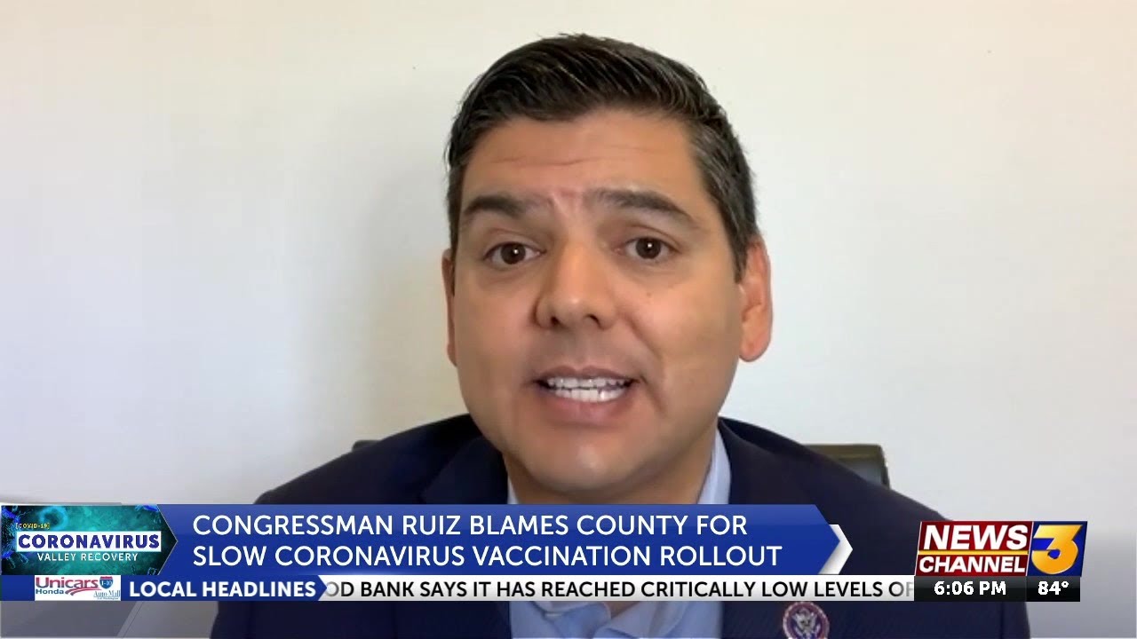 Rep. Ruiz says Riverside County must do more to speed up vaccination ...