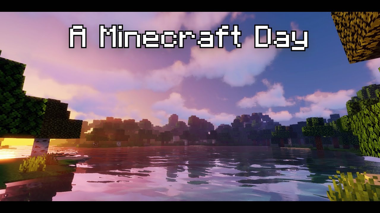 A Minecraft Day - YouTube