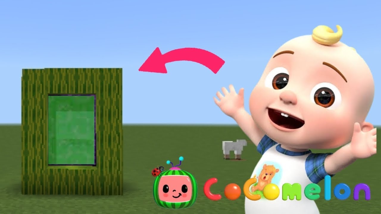 CARA MEMBUAT PORTAL COCOMELON - MINECRAFT - YouTube