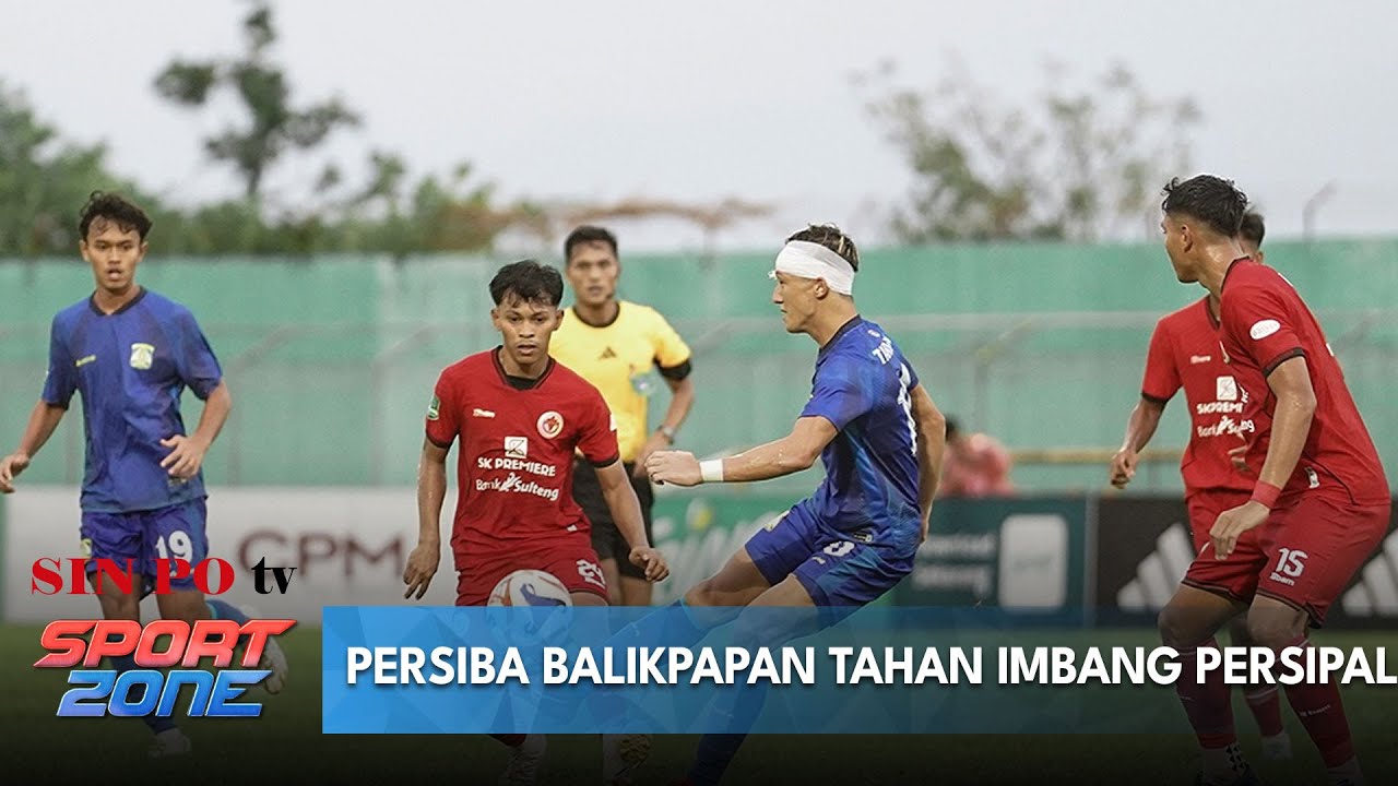 Persiba Balikpapan Tahan Imbang Persipal - YouTube