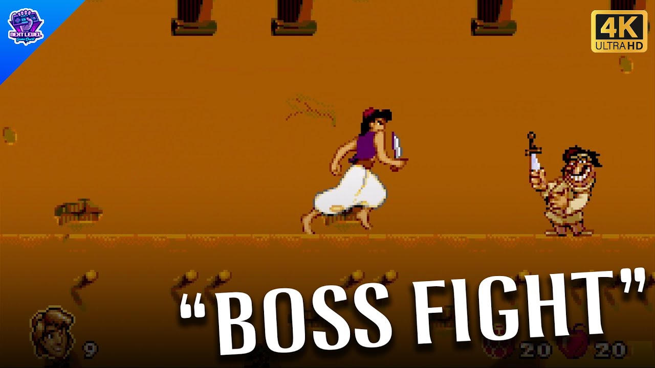 BOSS FIGHT !!! - Gazeem - Disney's Aladdin - 4K 60FPS NO COMMENTARY ...