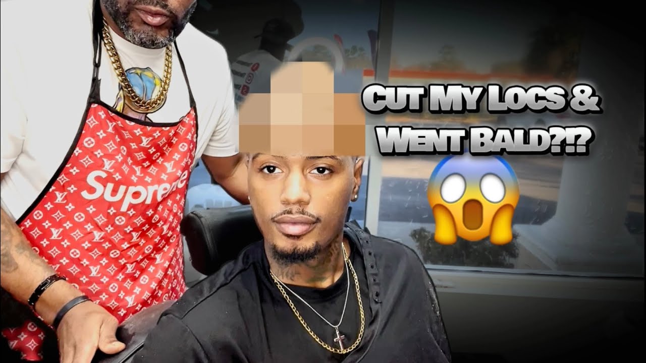 Cut My Locs & Went Bald?!?😱 // Hair Vlog - YouTube