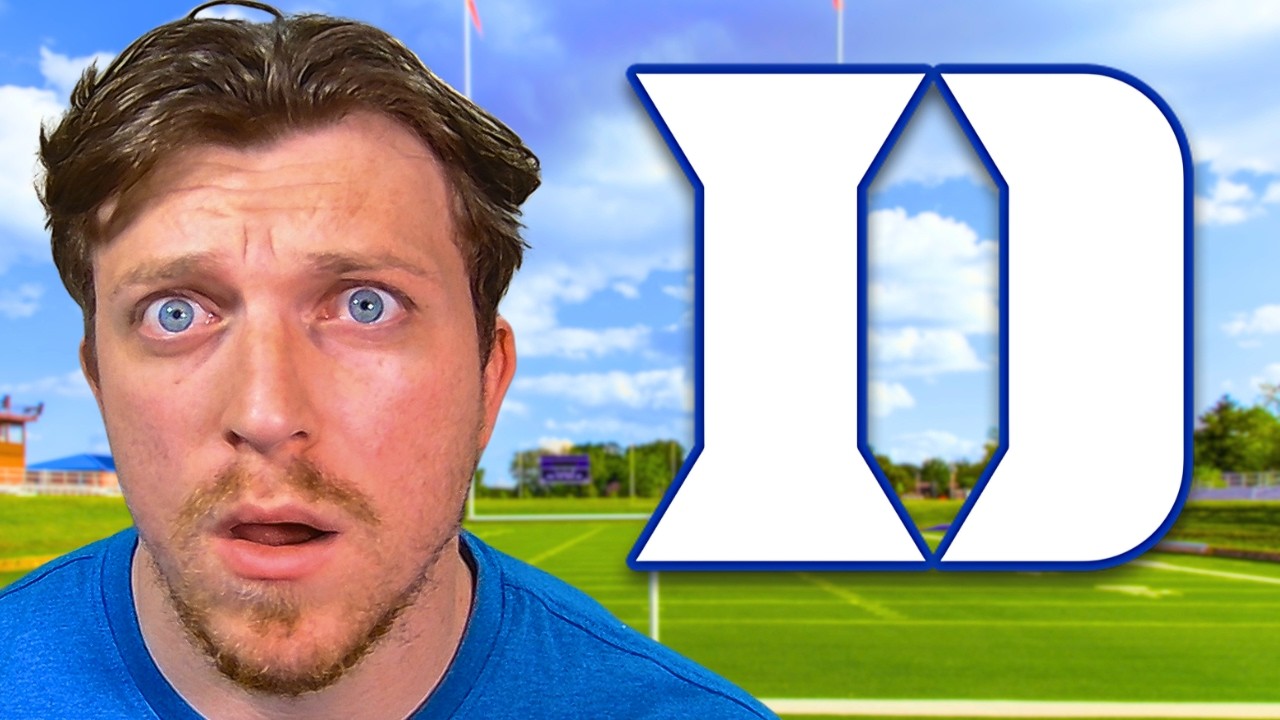 I Turned Duke Into A FOOTBALL School in College Football 25! - YouTube