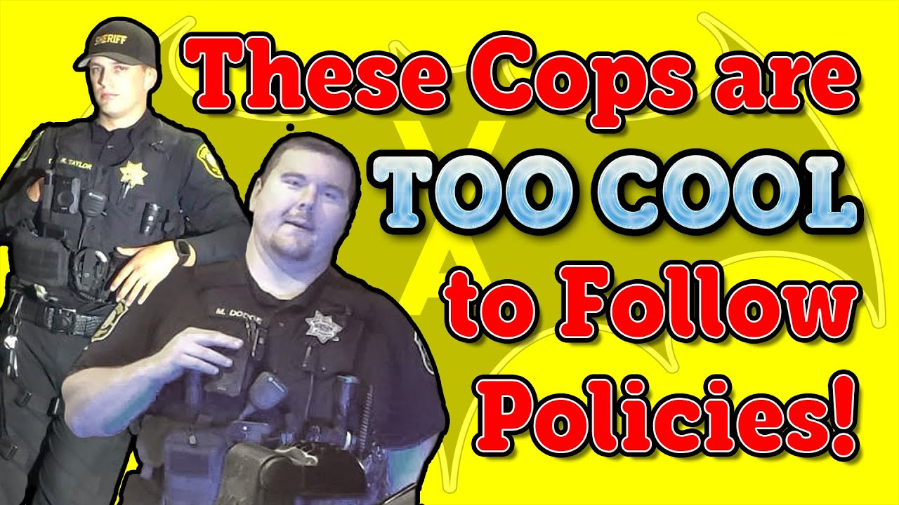 These Cops are TOO COOL to Follow Policies | COP WATCH FIRST AMENDMENT ...