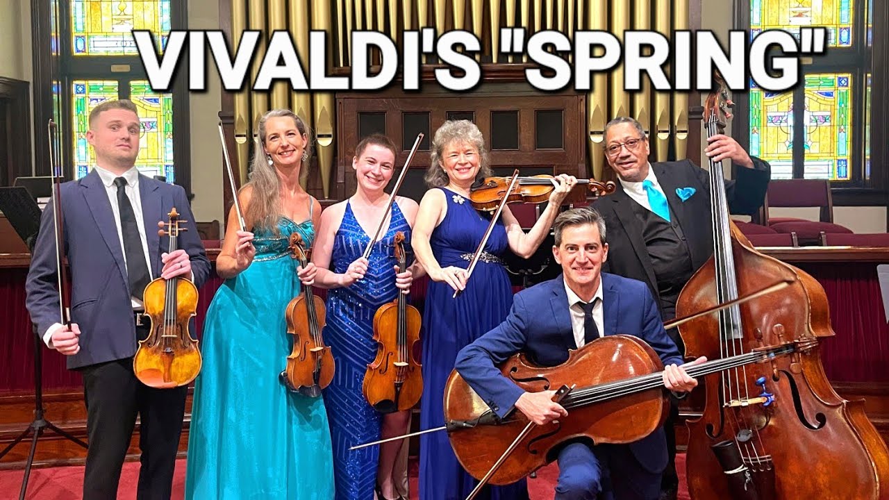 🎻🐦A. Vivaldi - "Spring" Concerto from the "Four Seasons", Marta ...