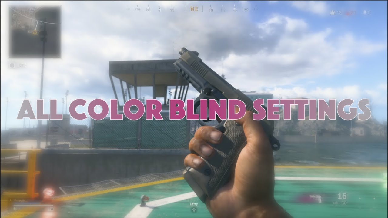 Warzone Color Blind Settings Comparison | HeavyHitterGaming - YouTube