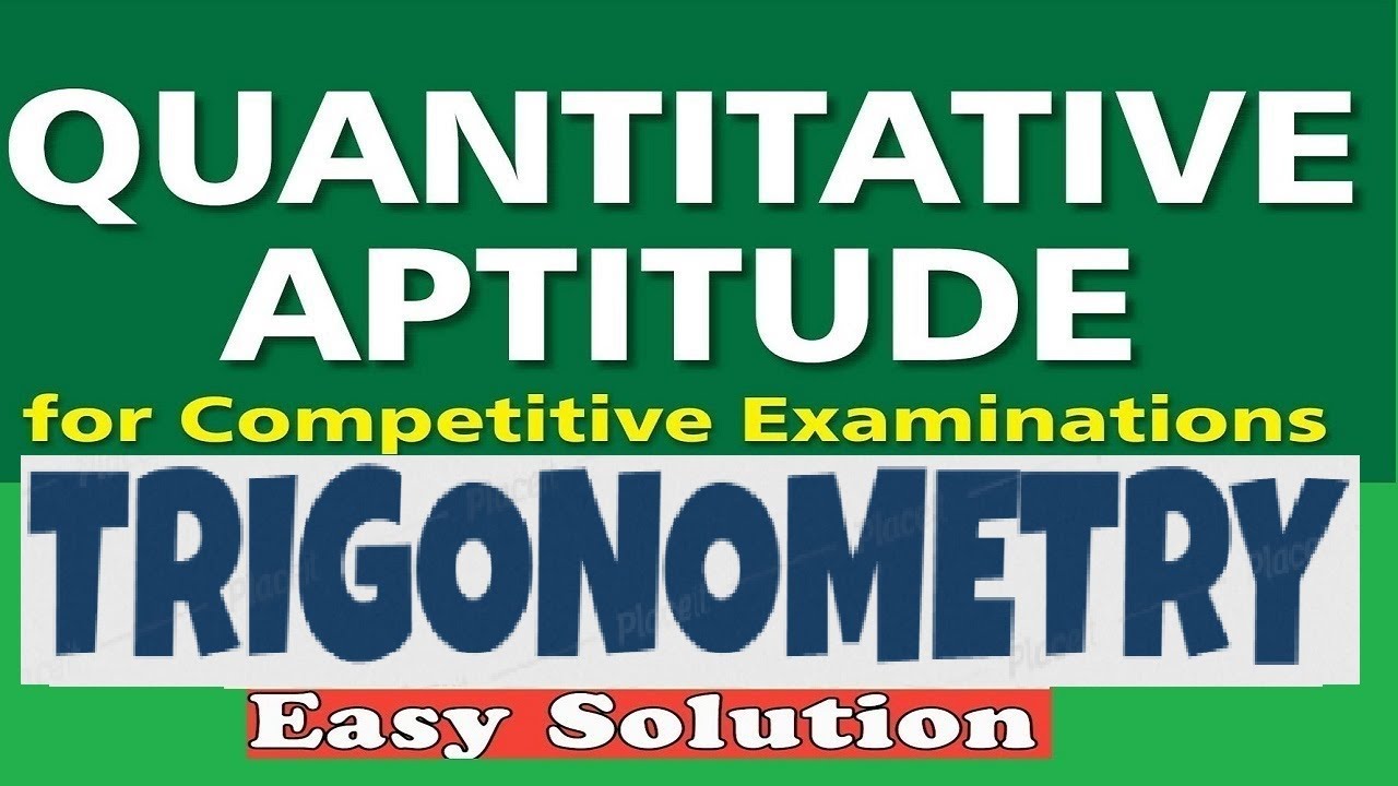 Quantitative Aptitude | Trigonometry | Tips and Tricks with Formulas ...