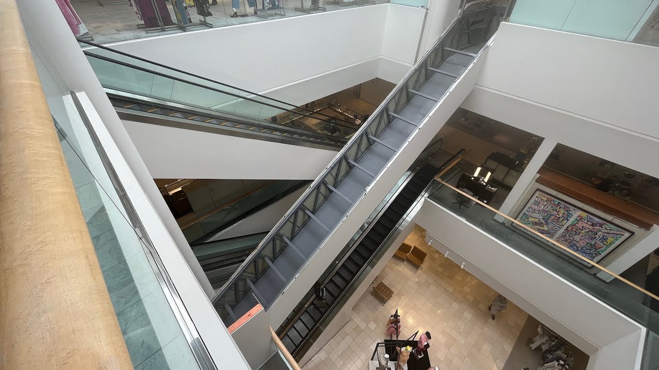 Montgomery Twinkie-M & Kone Hydraulic Escalators, Neiman Marcus, Tysons ...