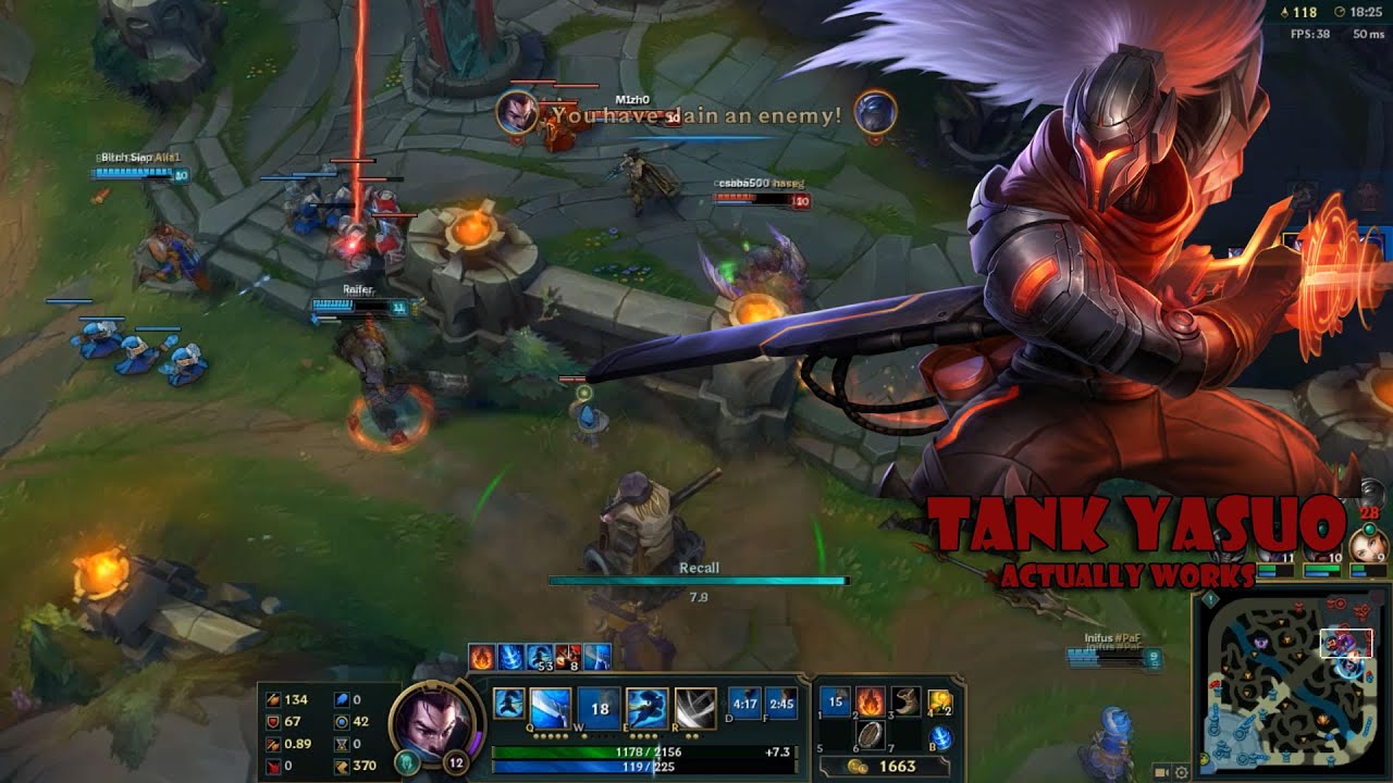 How To Play Tank Yasuo | League Of Legends - YouTube
