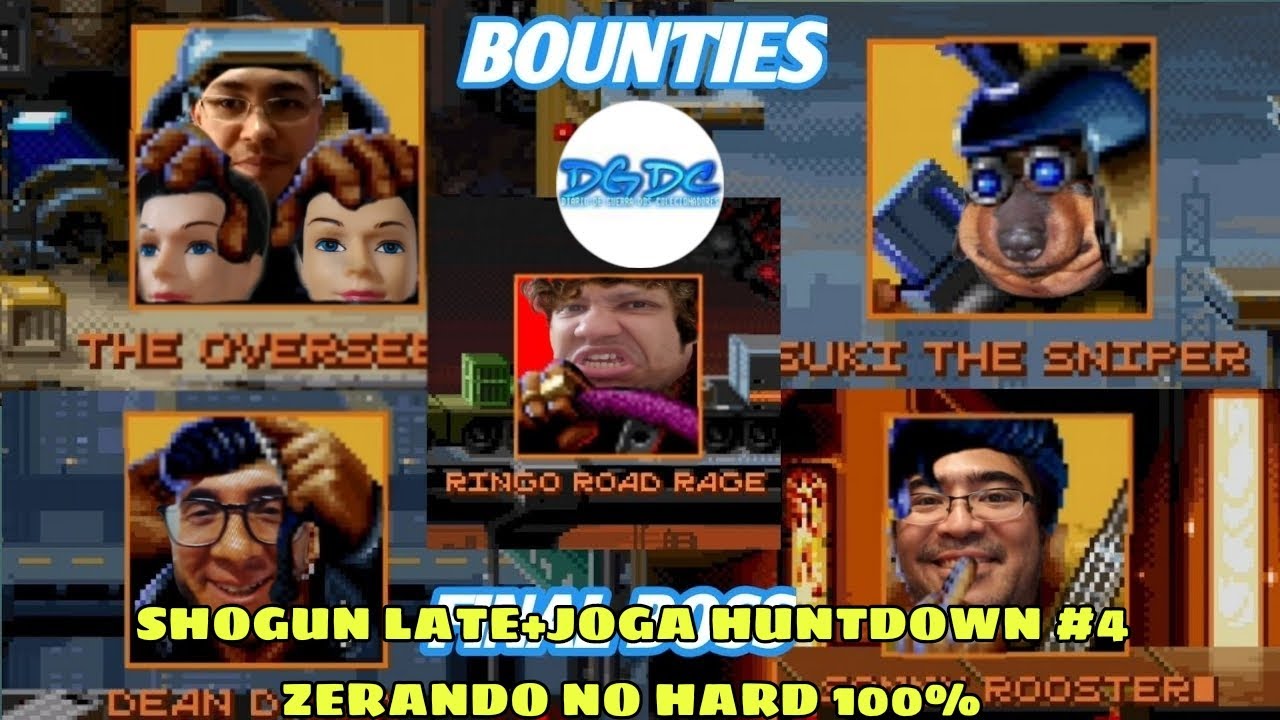 Shogun Late+Joga; Huntdown #4 - Zerando No Hard 100% - YouTube